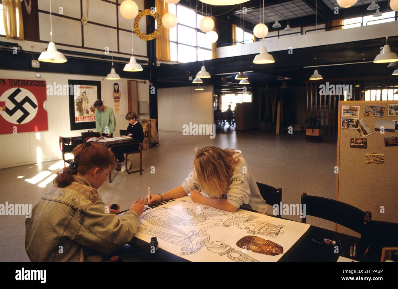 Open school, copenhagen denmark education teenagers Stock Photo - Alamy