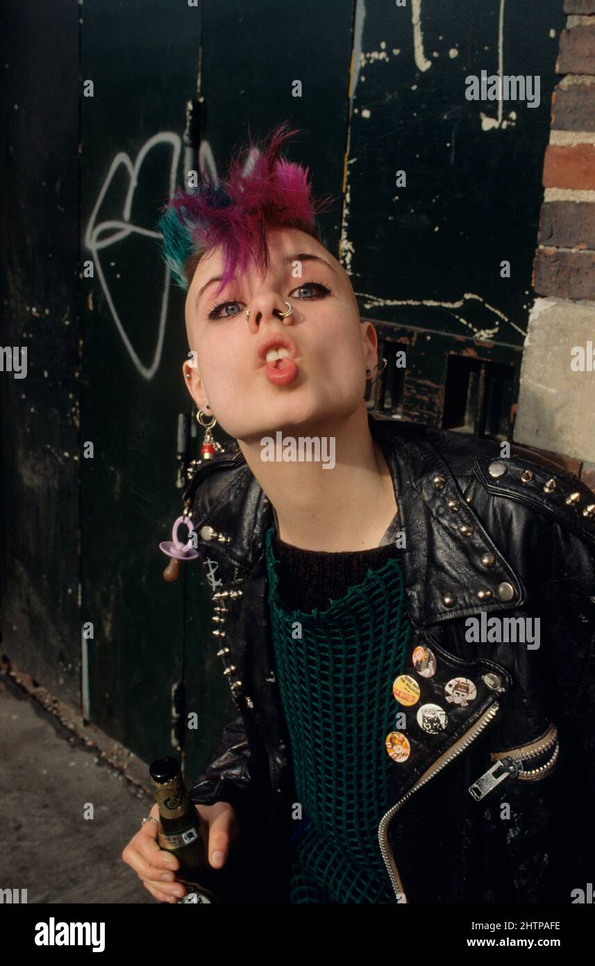 DENMARK copenhagen punk teenager Stock Photo - Alamy