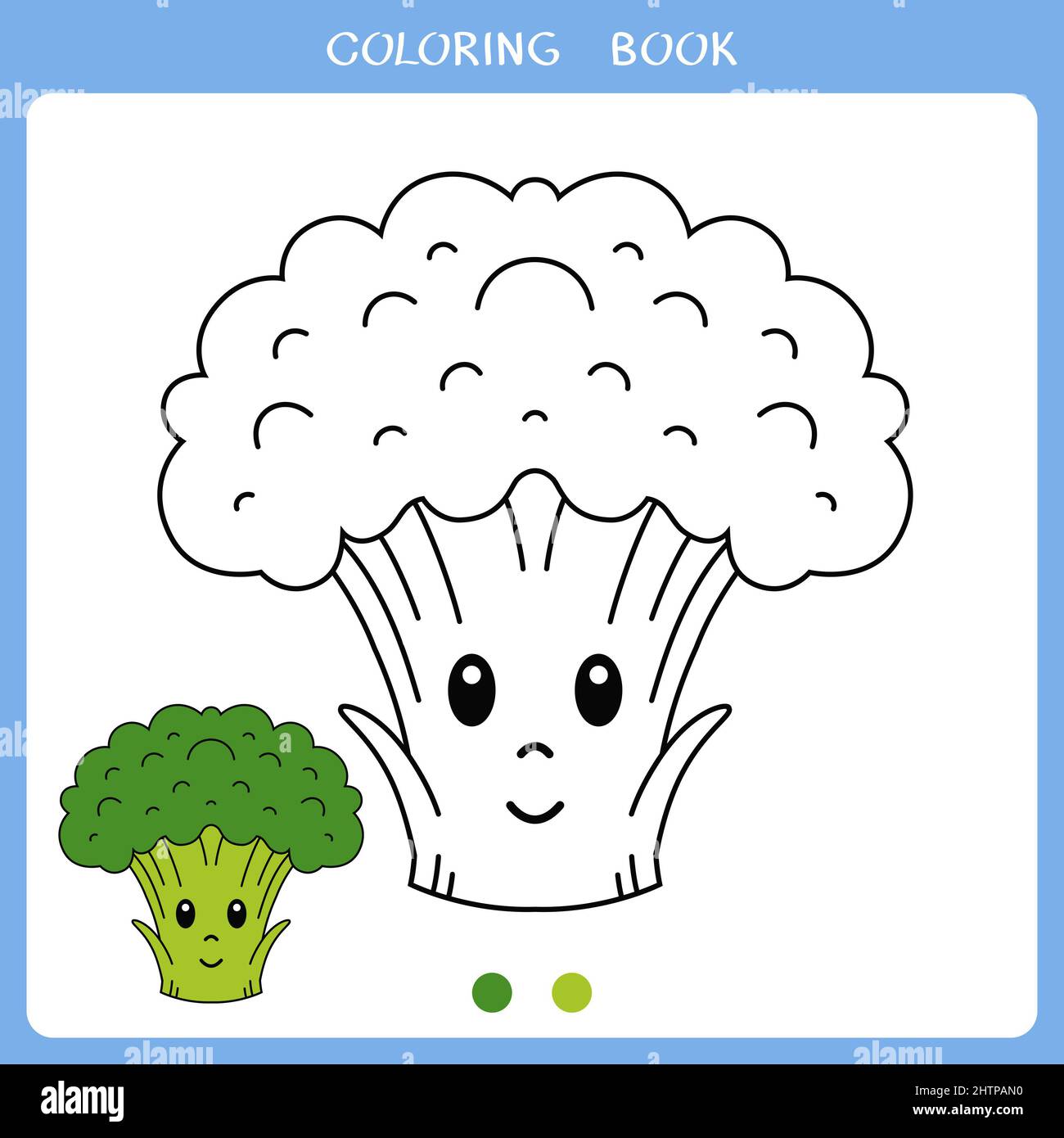 Broccoli Drawing