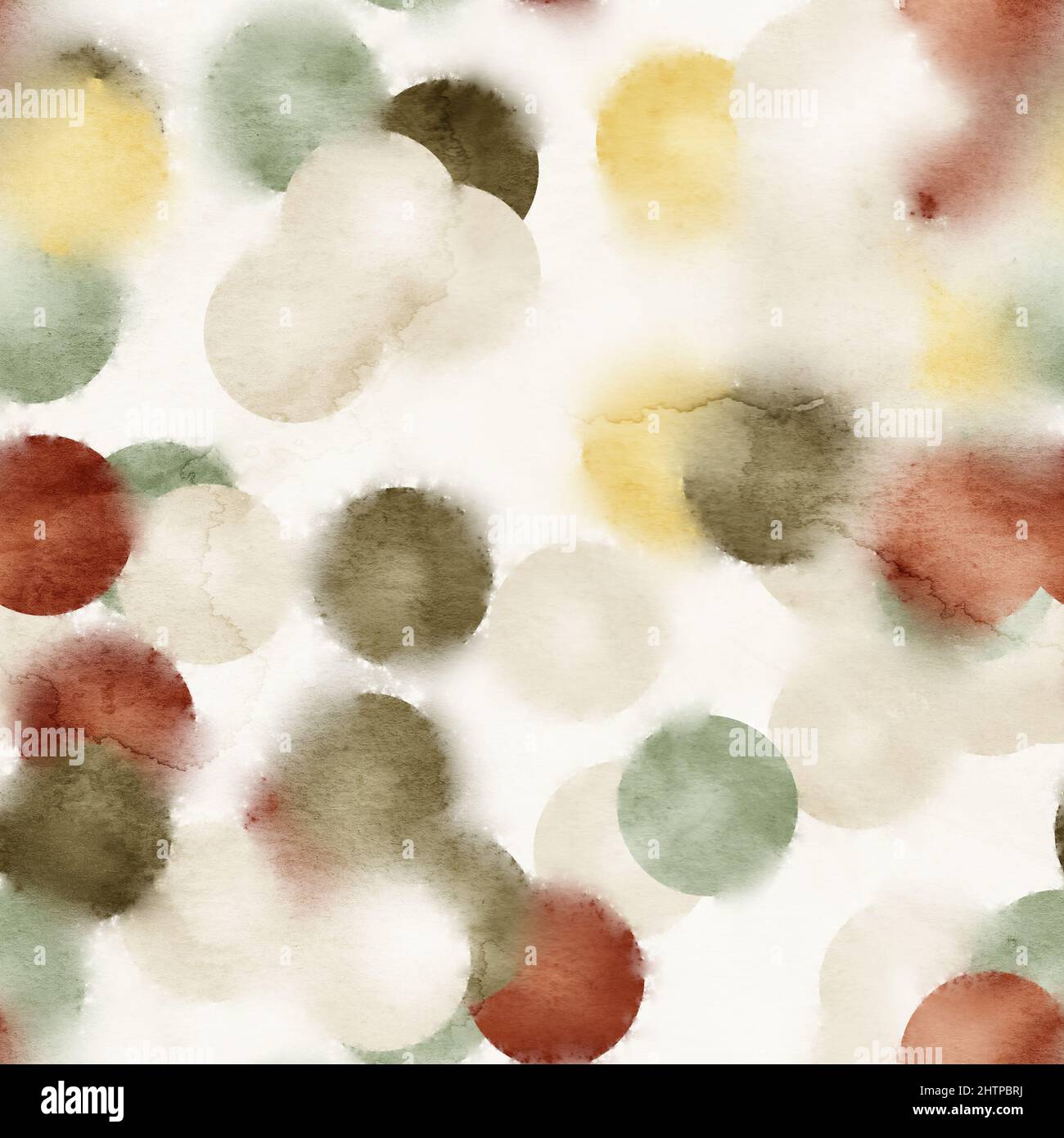 Seamless elegant geo watercolor wet on wet bleed surface pattern design ...