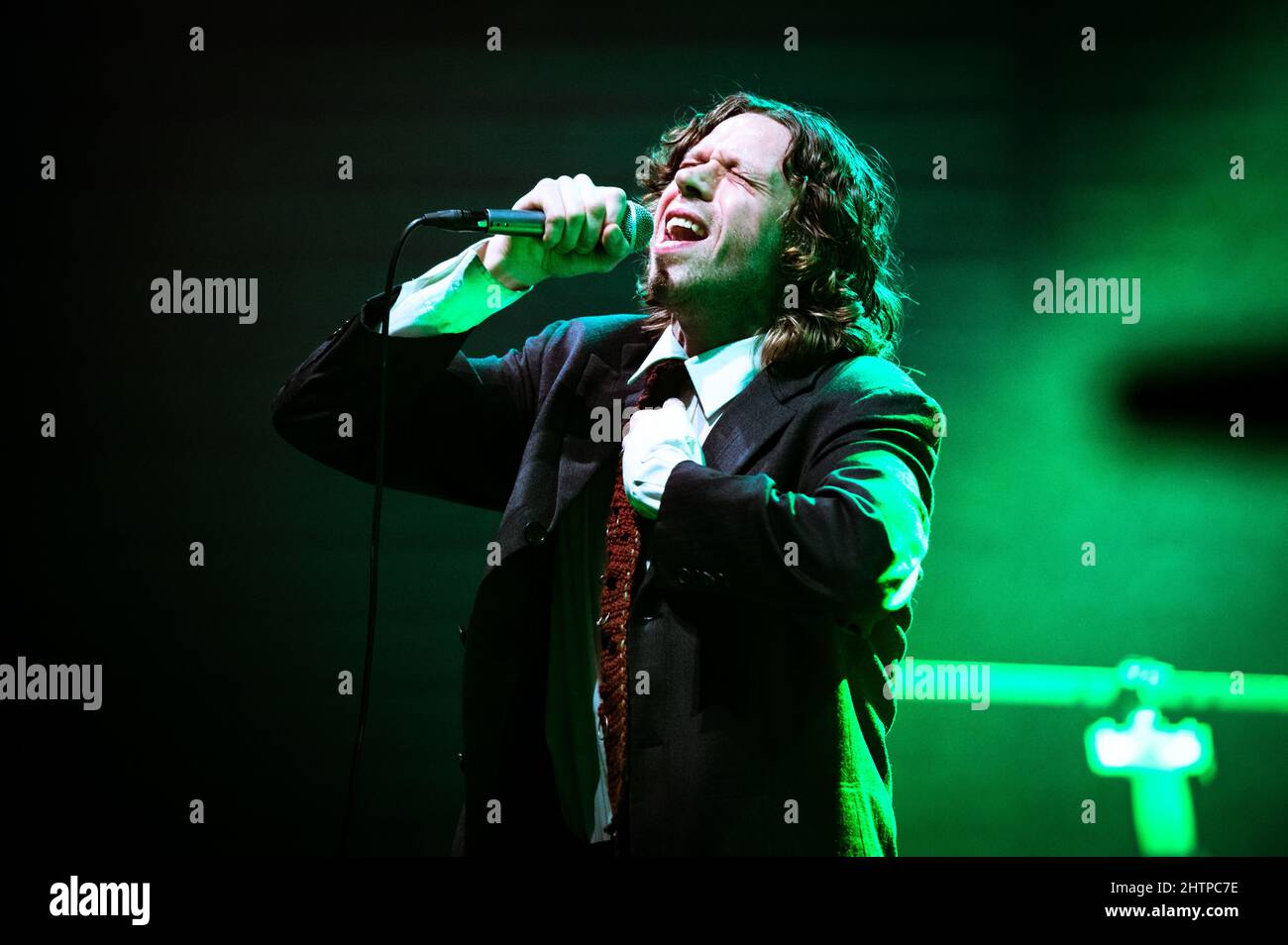 Copenhagen, Denmark. 28th, February 2022. The Danish singer and ...