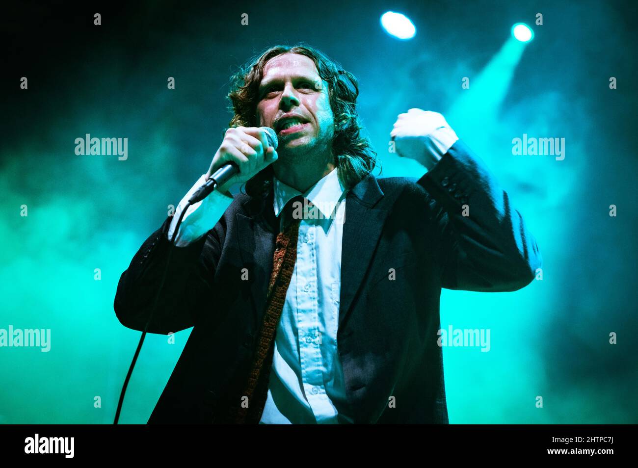 Copenhagen, Denmark. 28th, February 2022. The Danish singer and ...