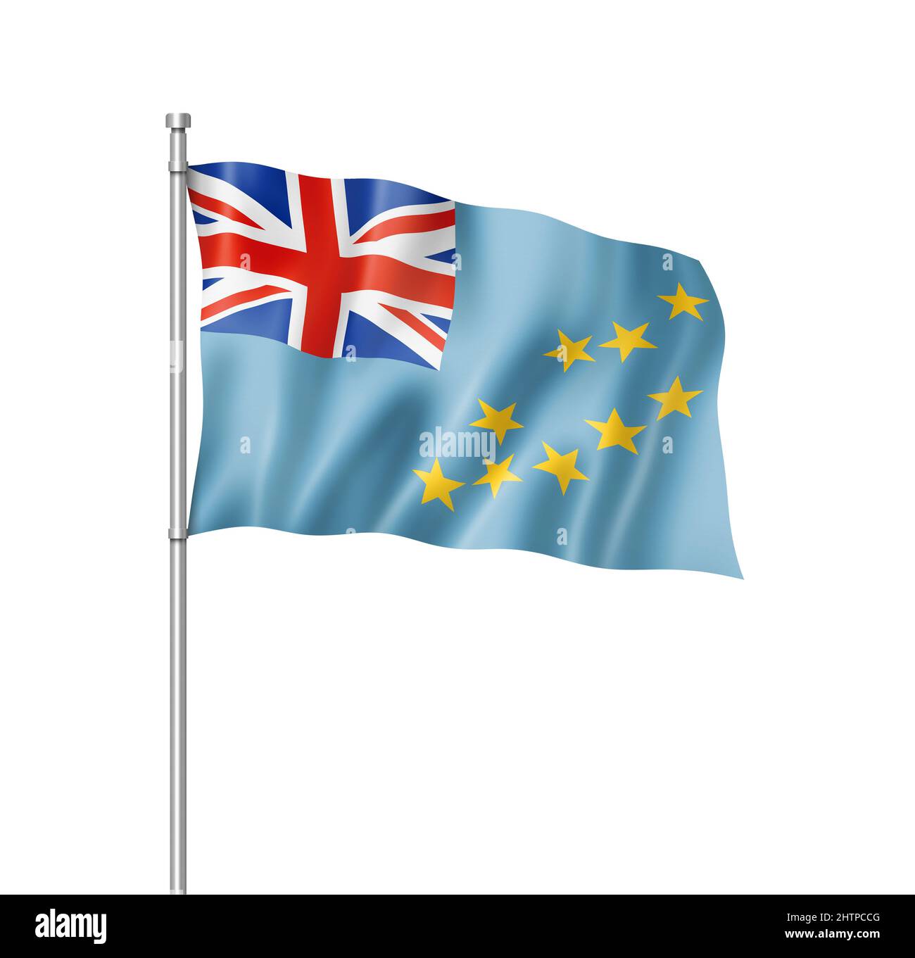 Flag pole tuvalu hi-res stock photography and images - Alamy