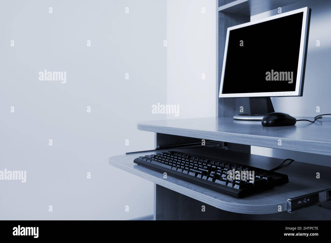 Modern computer monitor keyboard hi-res stock photography and images ...