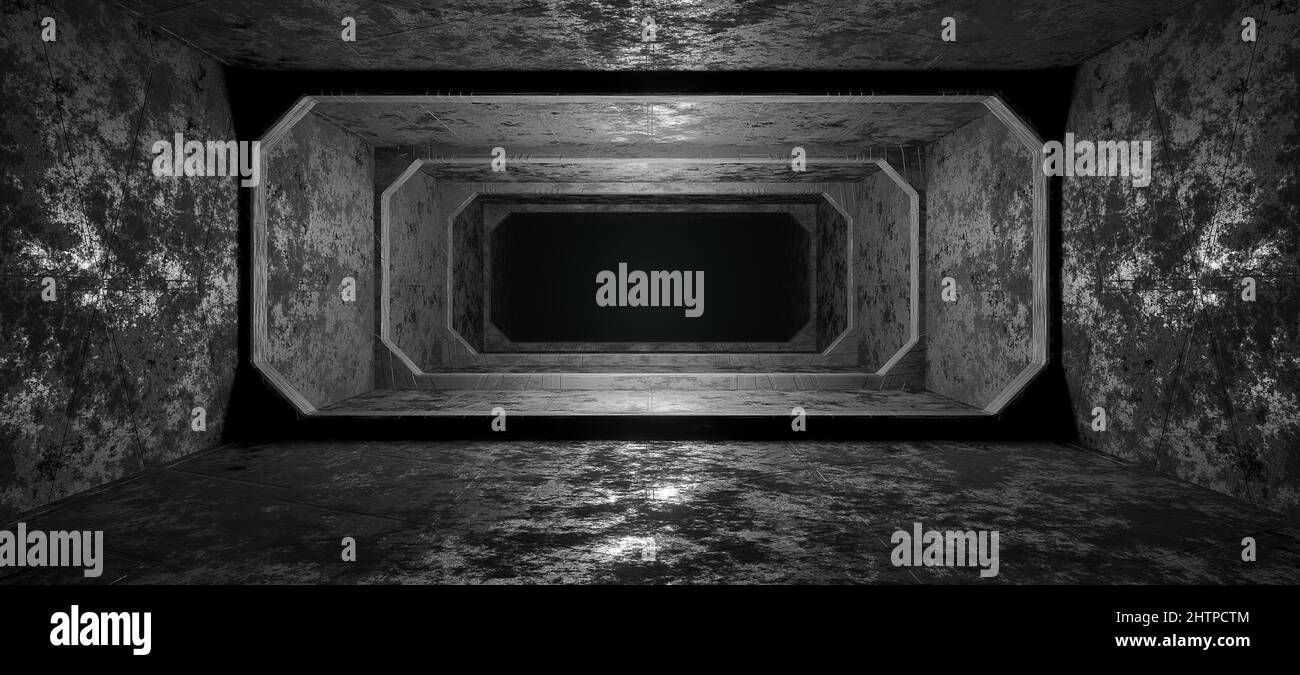 SciFi Cyber Background Alien Spaceship Room Tunnel Corridor Laser ...