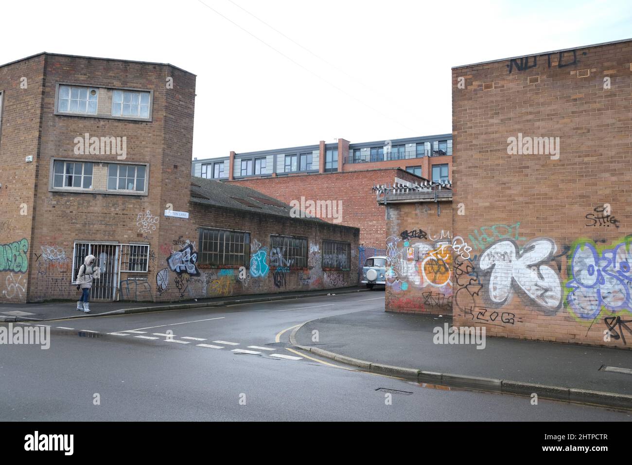 Graffiti on the streets of Sheffield Stock Photo - Alamy