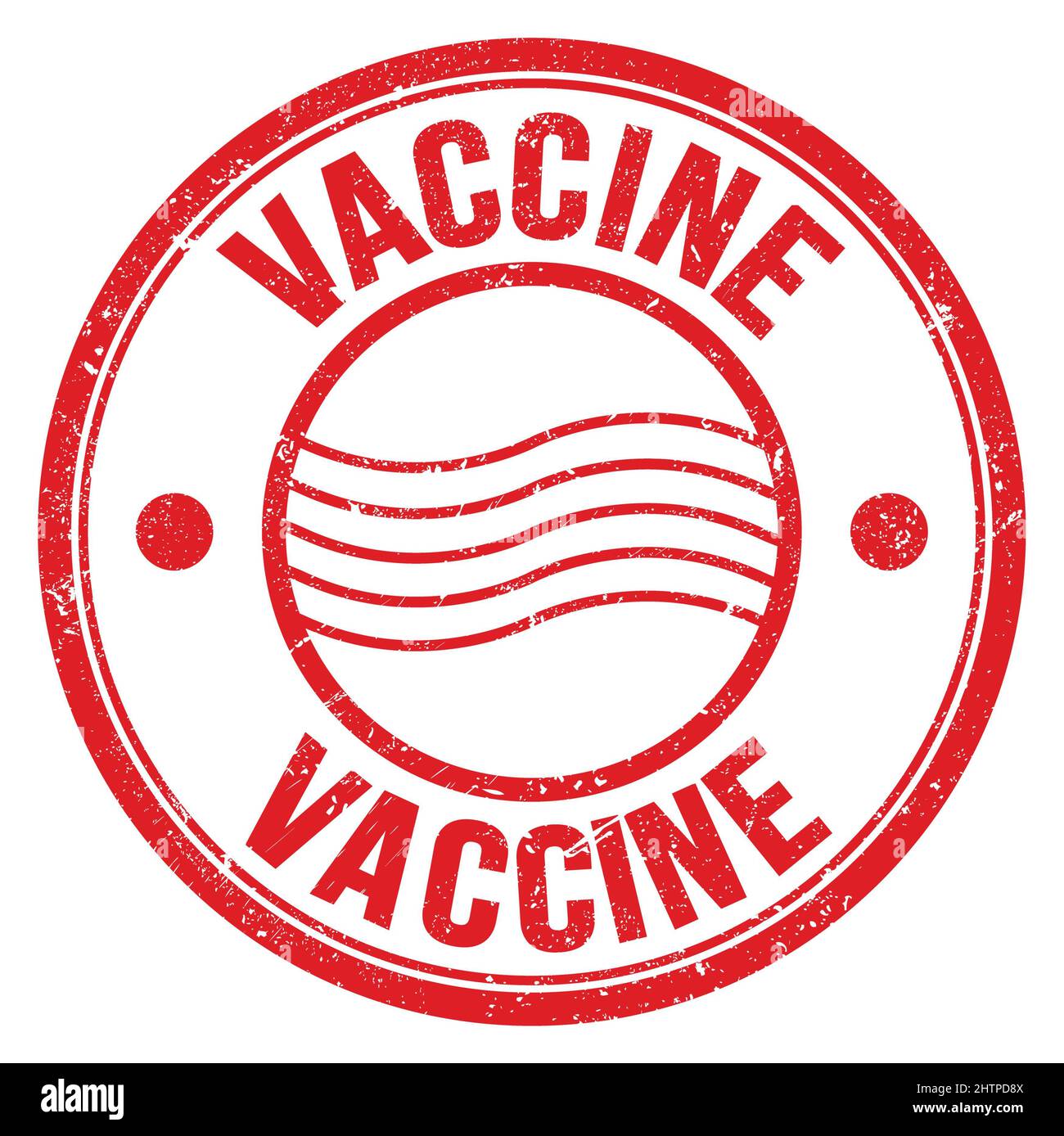VACCINE word written on red round postal stamp sign Stock Photo - Alamy