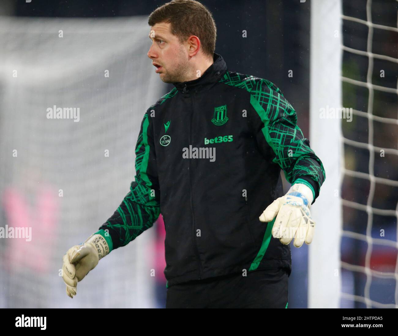 LONDON, United Kingdom, MARCH 01:Frank Fielding of Stoke City during ...