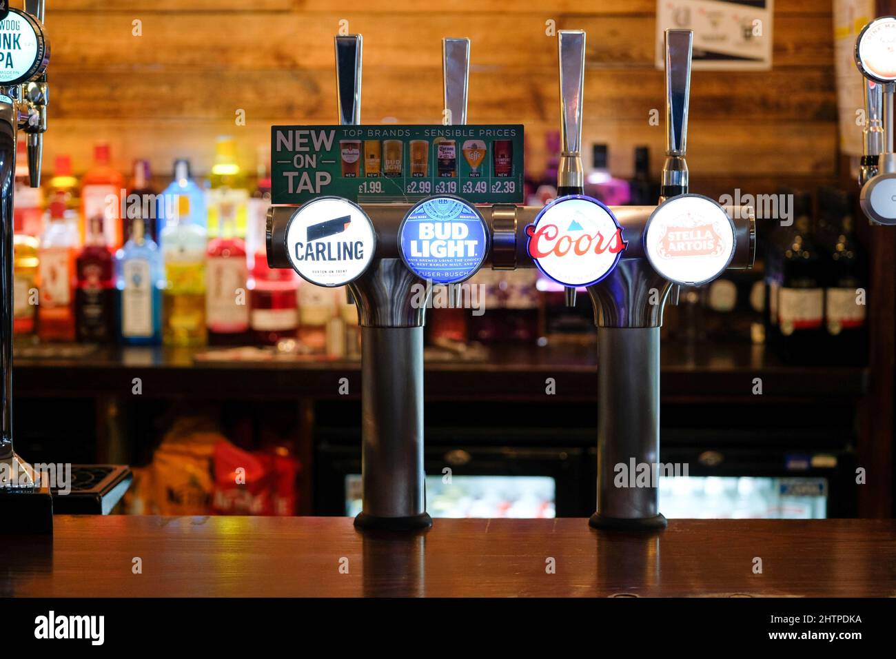 Coors light on bar hi-res stock photography and images - Alamy