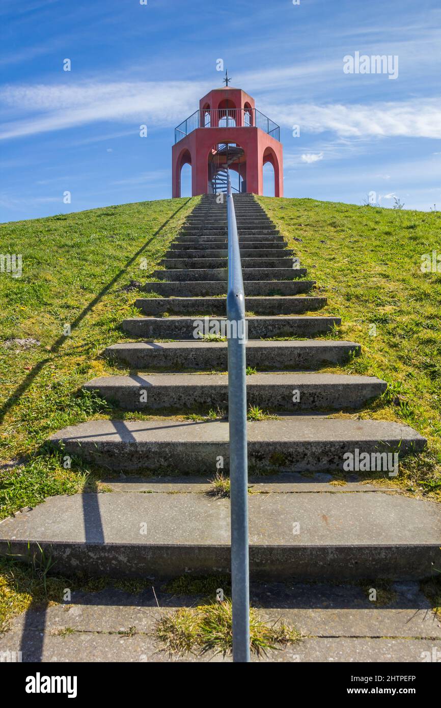 Watchtower stairs hi-res stock photography and images - Alamy