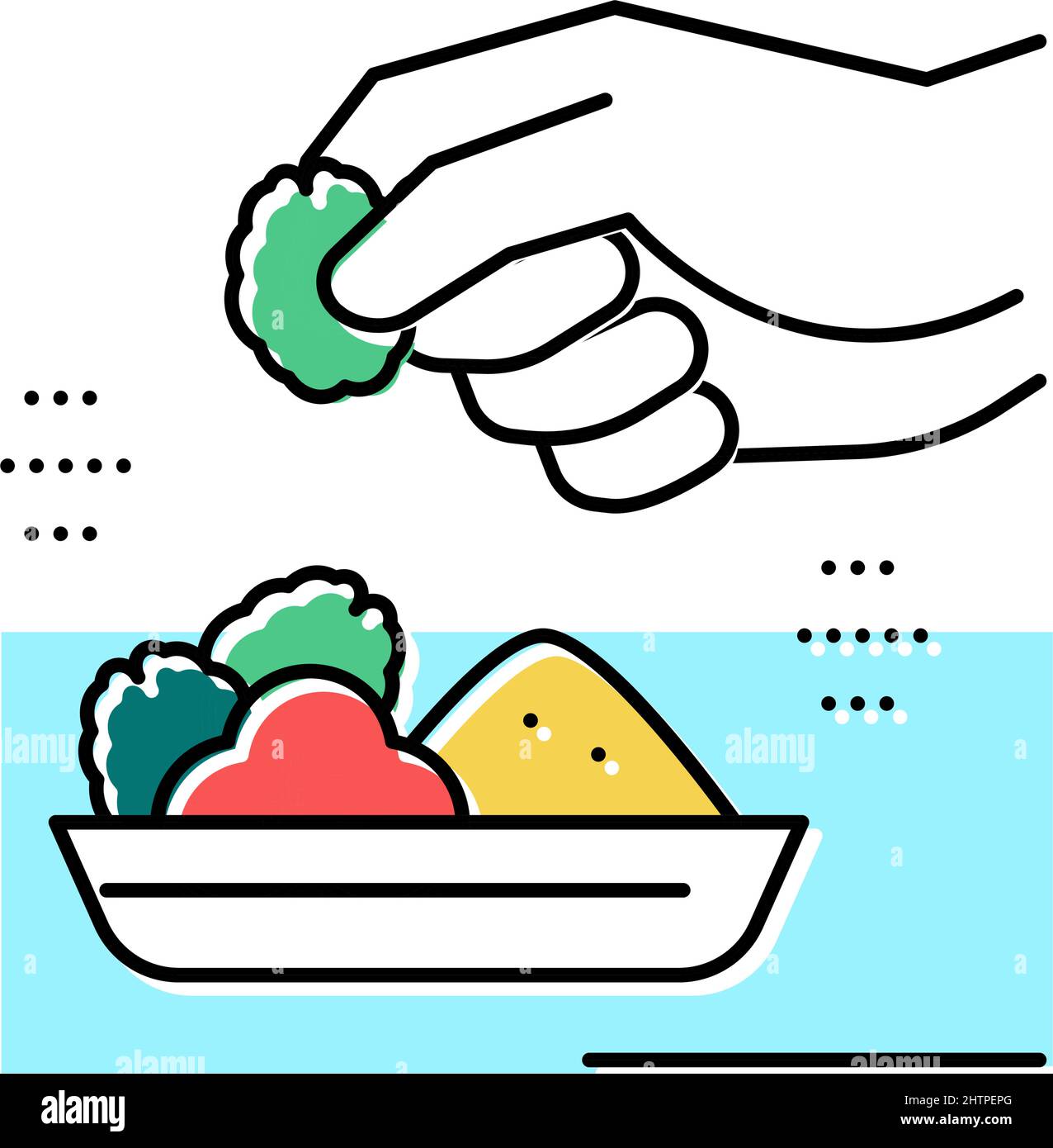 flavoring meal color icon vector illustration Stock Vector Image & Art ...