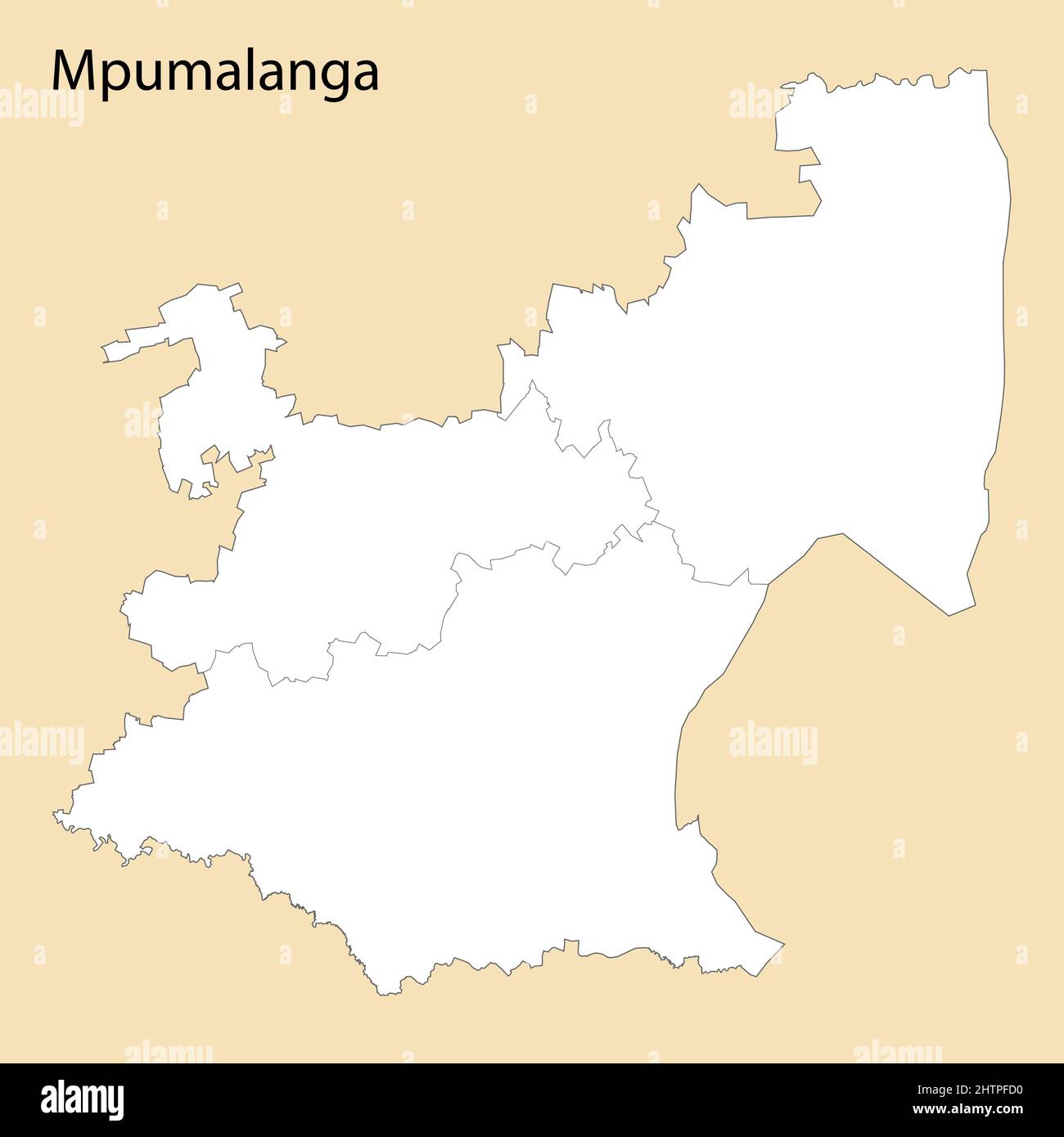 Mpumalanga South Africa Map
