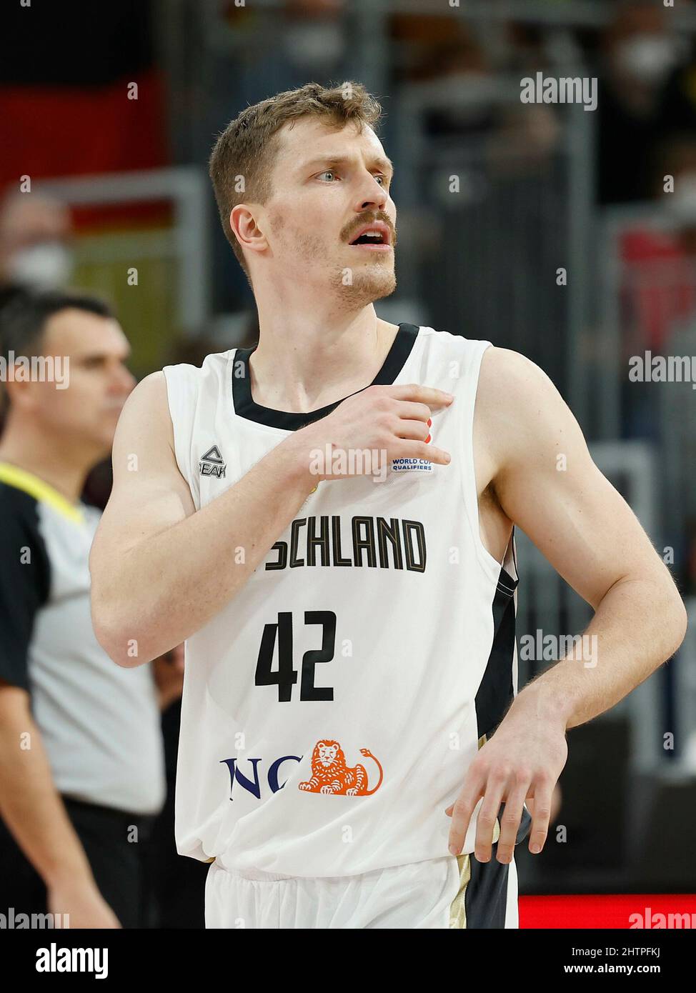 firo : Basketball: February 28th, 2022, Germany - Israel, FIBA ...