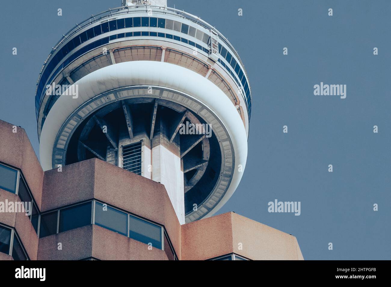 Cn tower low angle view hi-res stock photography and images - Alamy