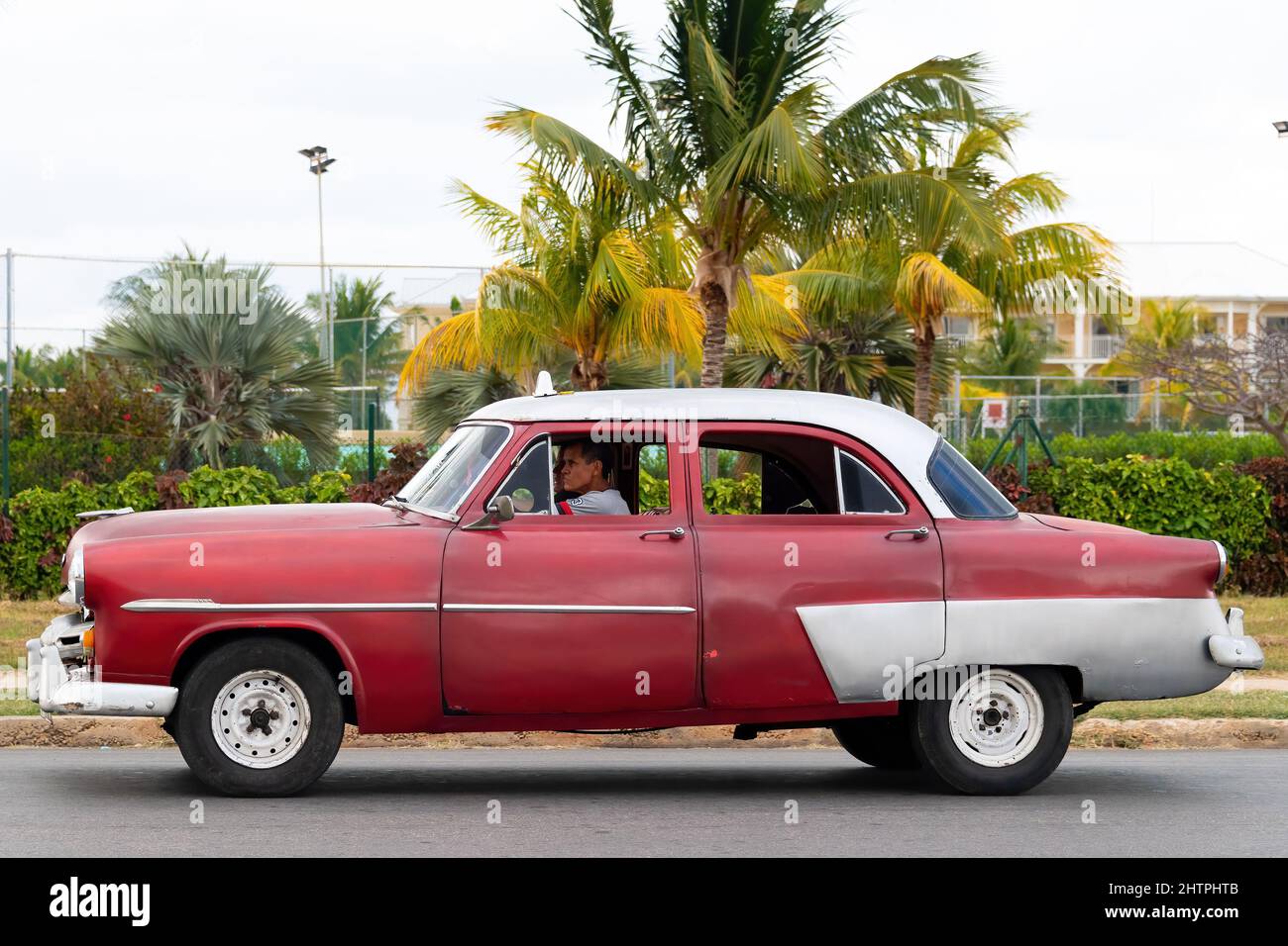 Vintage classic car in Cuba, 2017 Stock Photo - Alamy