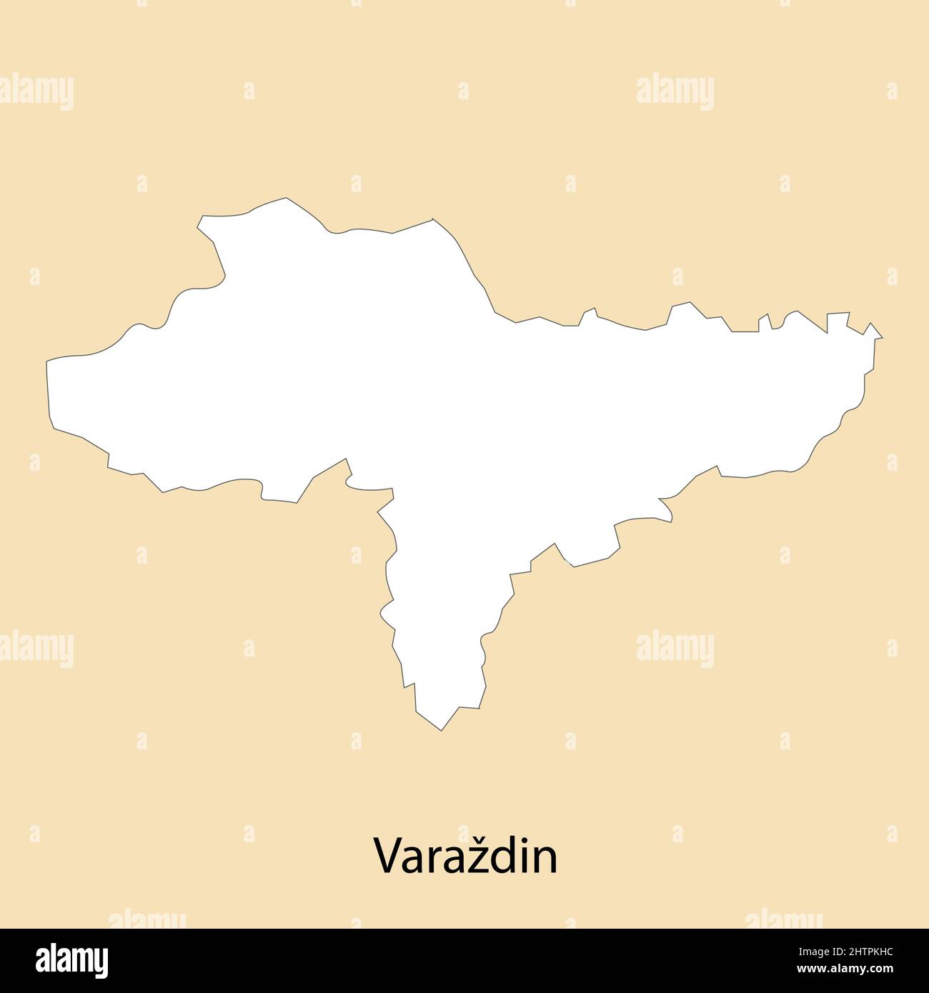 Varazdin Croatia Map