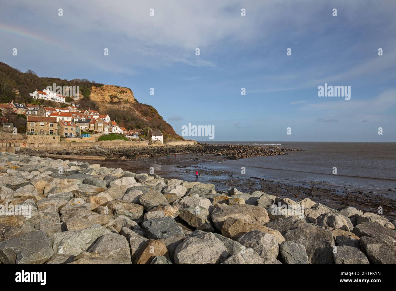 Runswick Bay, North Yorkshire Stock Photo - Alamy