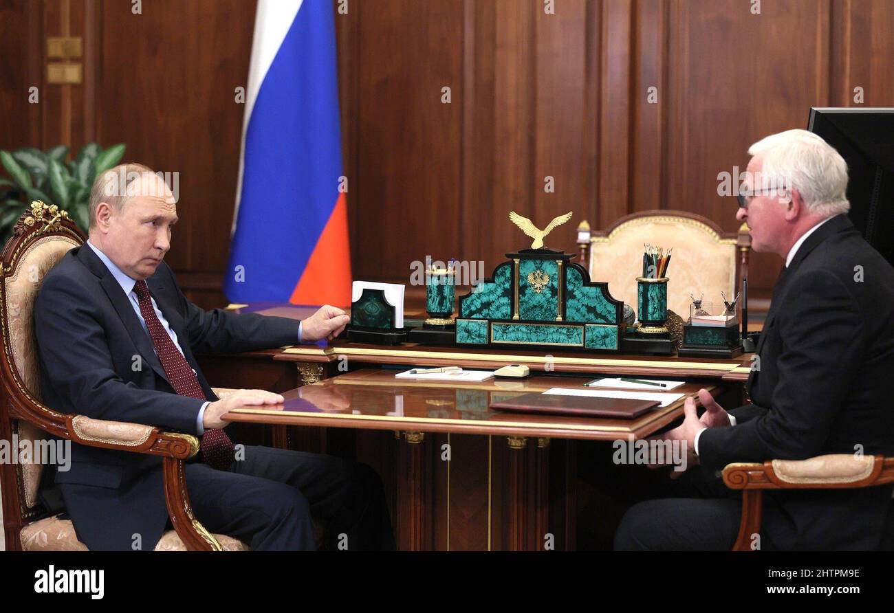 March 2, 2022. - Russia, Moscow. - Russian President Vladimir Putin ...