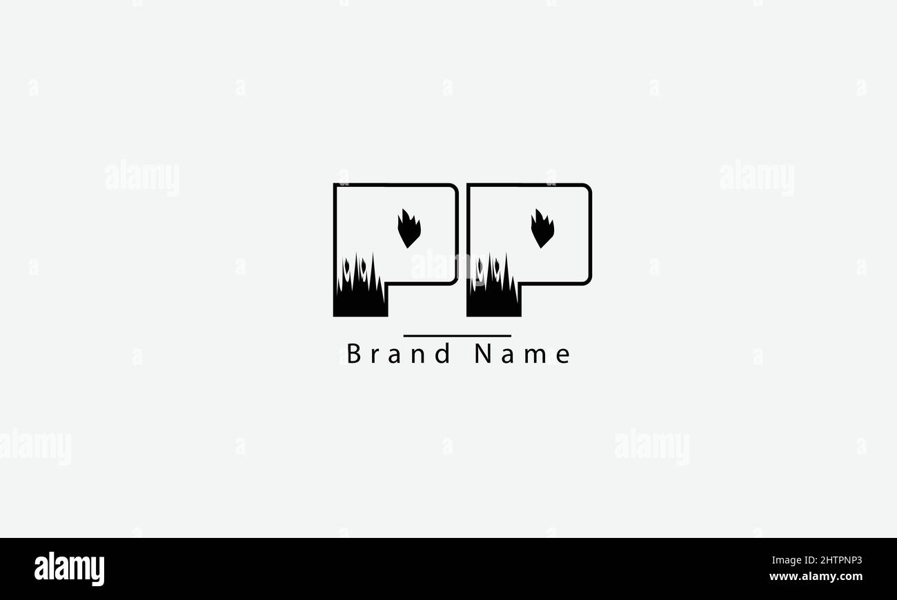 Pp symbol Stock Vector Images - Alamy