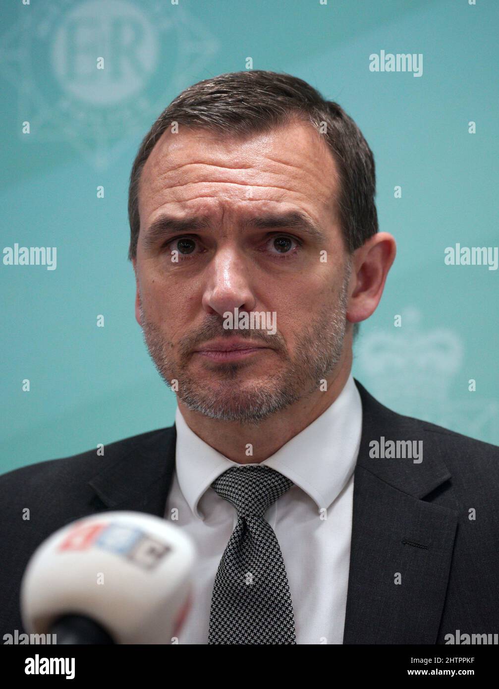 Detective Chief Superintendent Mark Kameen of Merseyside Police during ...