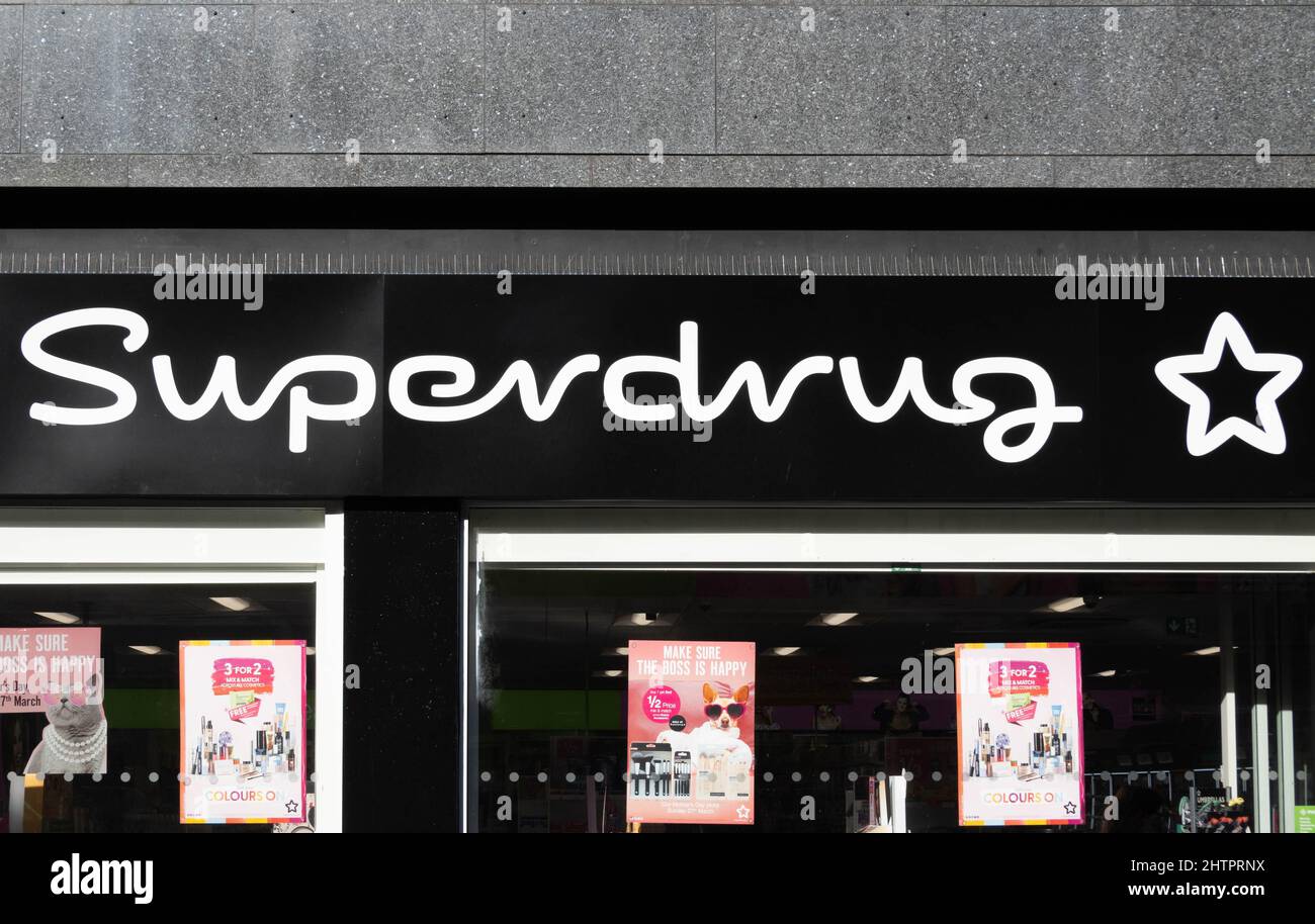 Superdrug store logo hi-res stock photography and images - Alamy