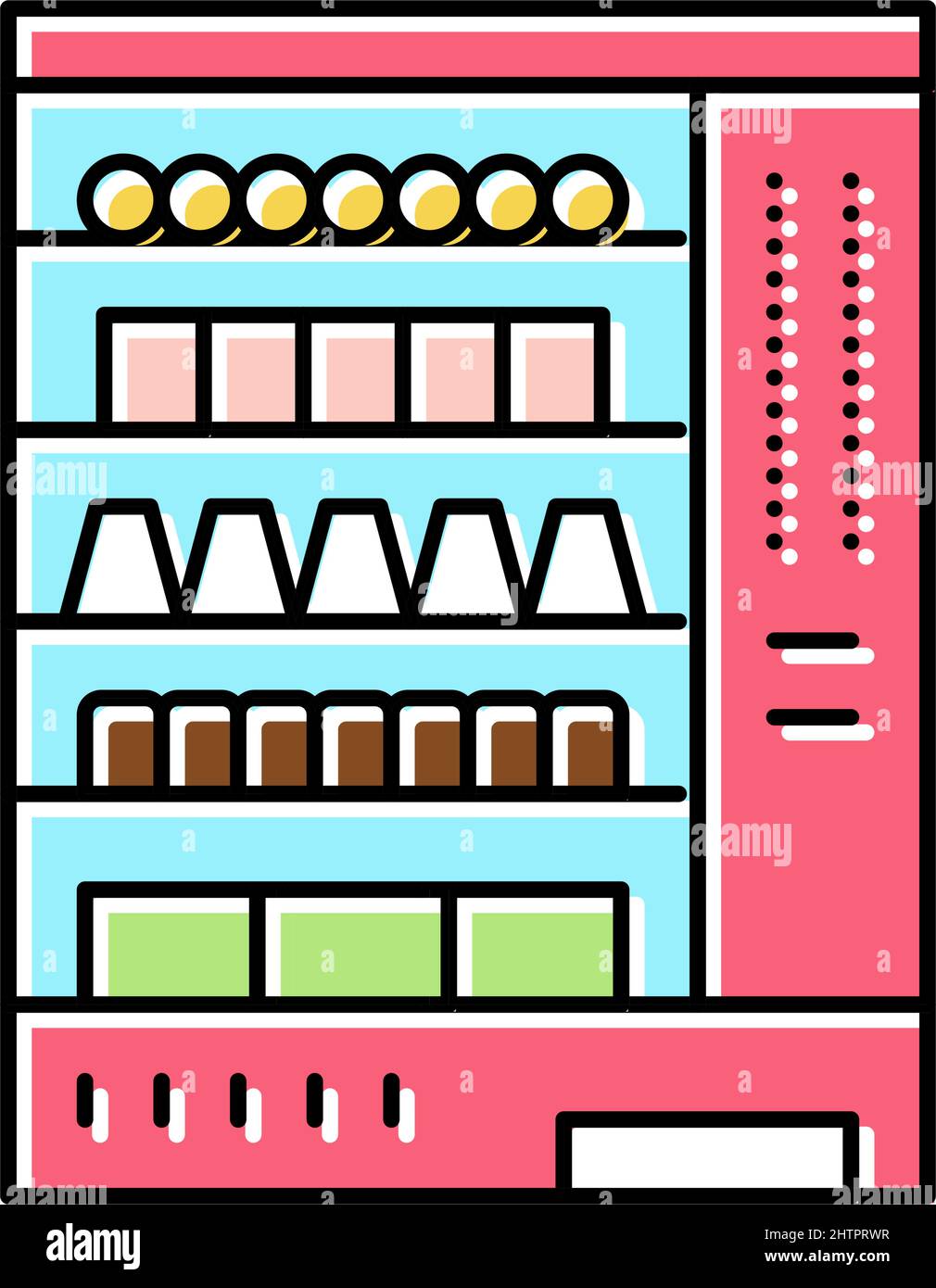 Free vending machine Stock Vector Images - Alamy