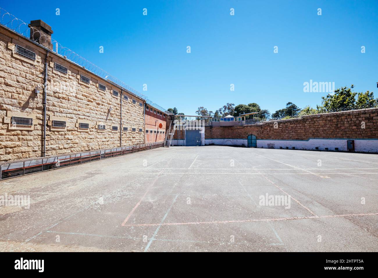 Beechworth Gaol in Victoria Australia Stock Photo - Alamy