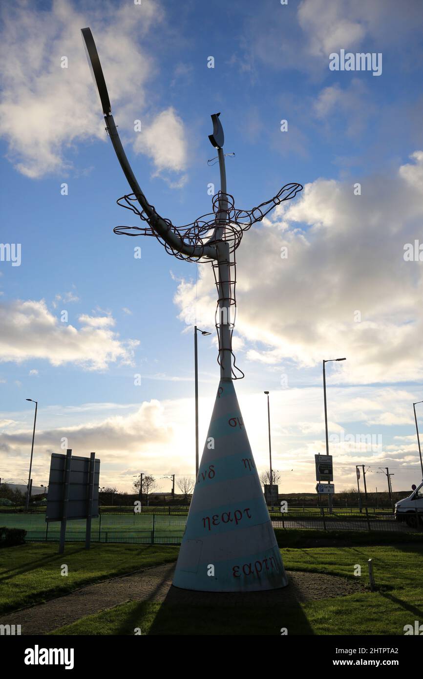 Glasgow Prestwick Airport, Ayrshire, Scotland, UK. The Celestial ...