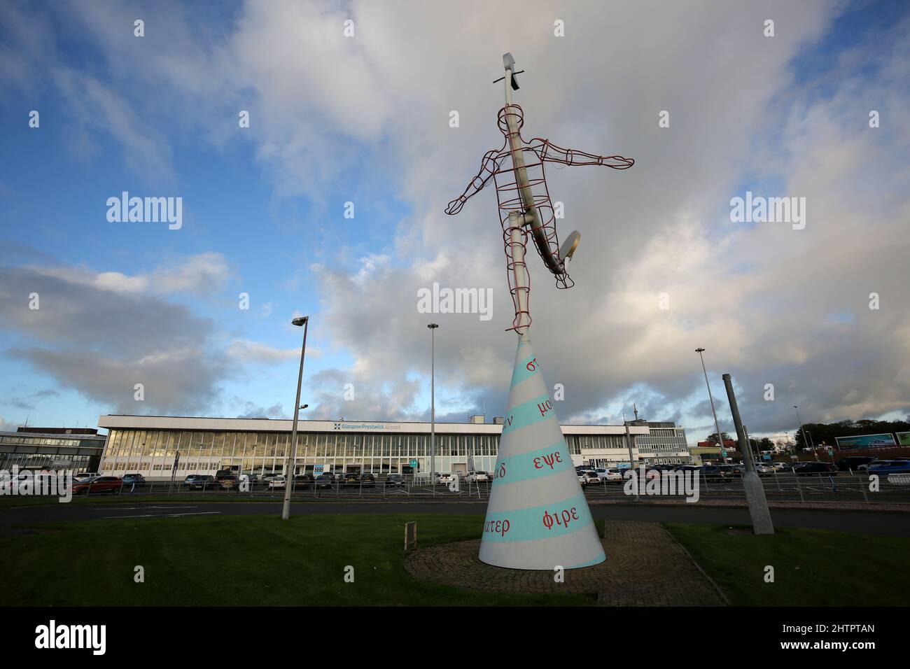 Glasgow Prestwick Airport, Ayrshire, Scotland, UK. The Celestial ...