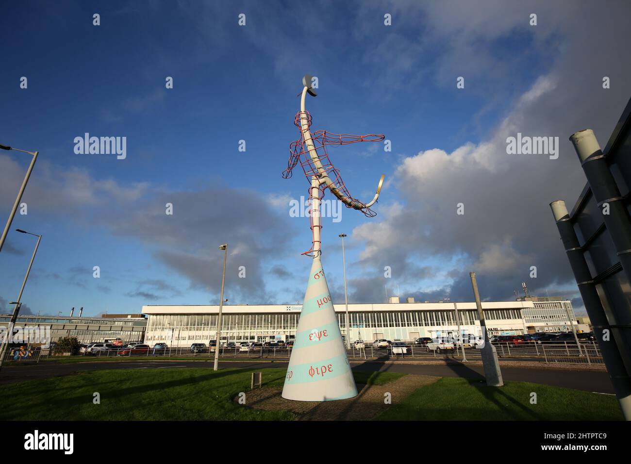 Glasgow Prestwick Airport, Ayrshire, Scotland, UK. The Celestial ...