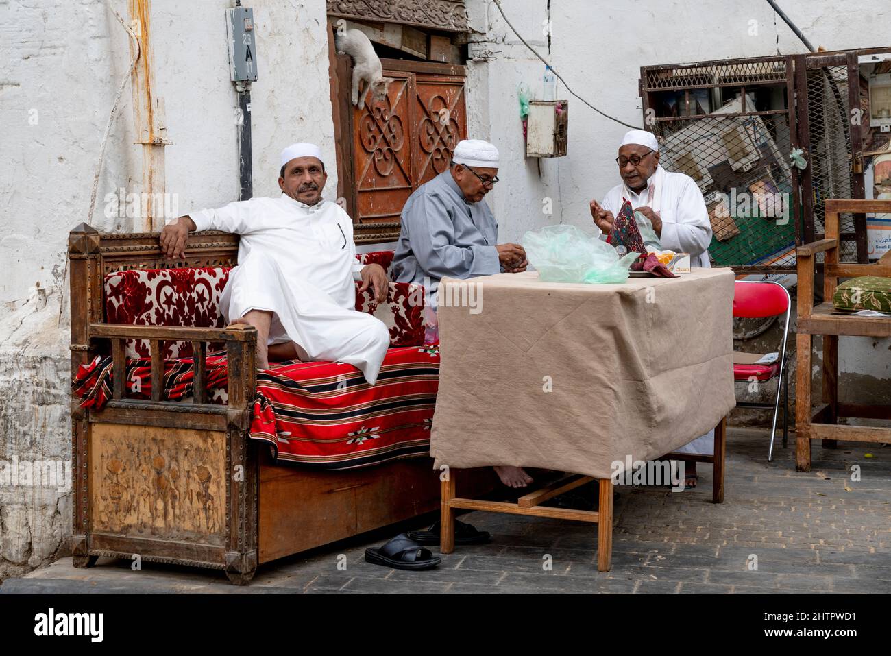 street life in the old town Jeddah, Saudi Arabia. (CTK Photo/Ondrej ...