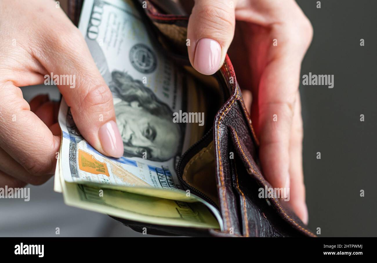 Wallet Full Of Hundred Dollar Bills