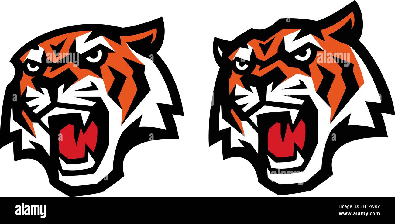 Tiger logo gaming hi-res stock photography and images - Alamy