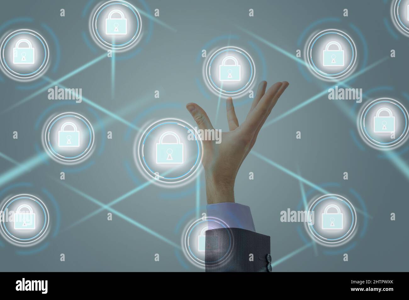cyber security, digital crime concept, data protection from hacker Stock Photo - Alamy