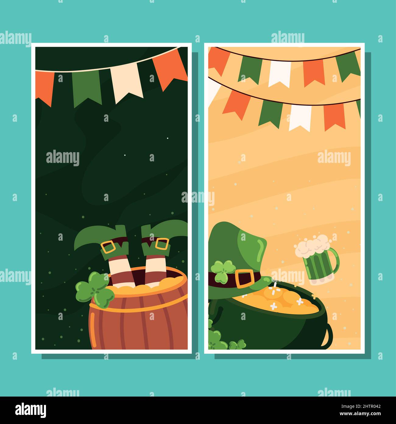 Vertical saint patricks day banner hi-res stock photography and images ...