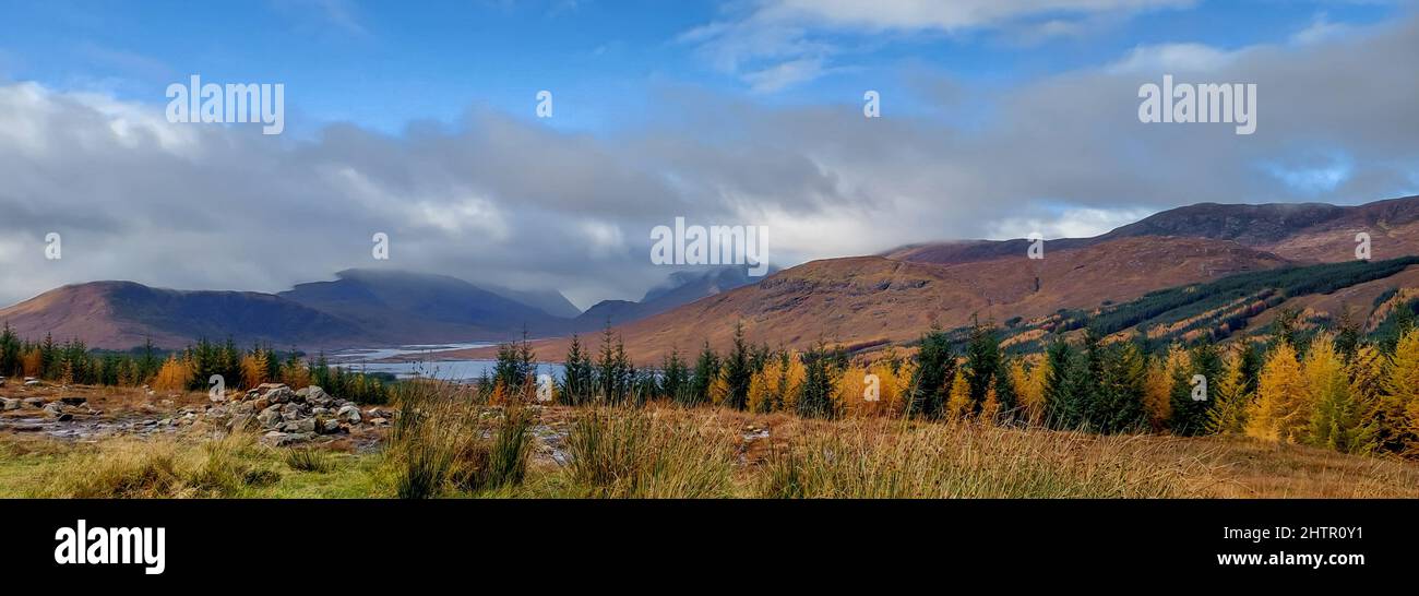 Fall scene scotland hi-res stock photography and images - Alamy