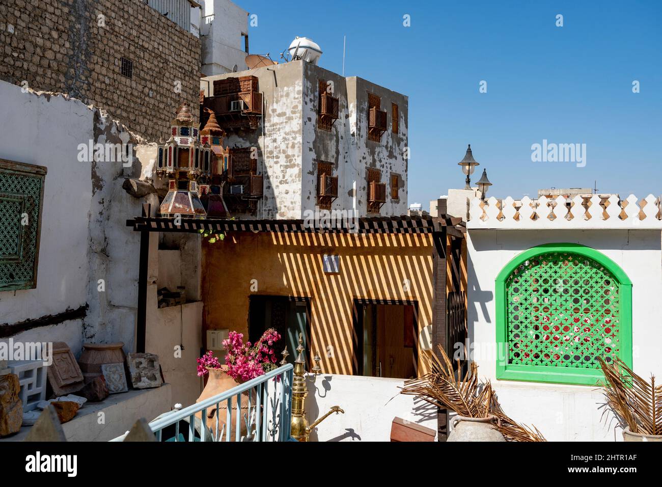 cafe and restaurant in the old town Jeddah, Saudi Arabia. (CTK Photo ...