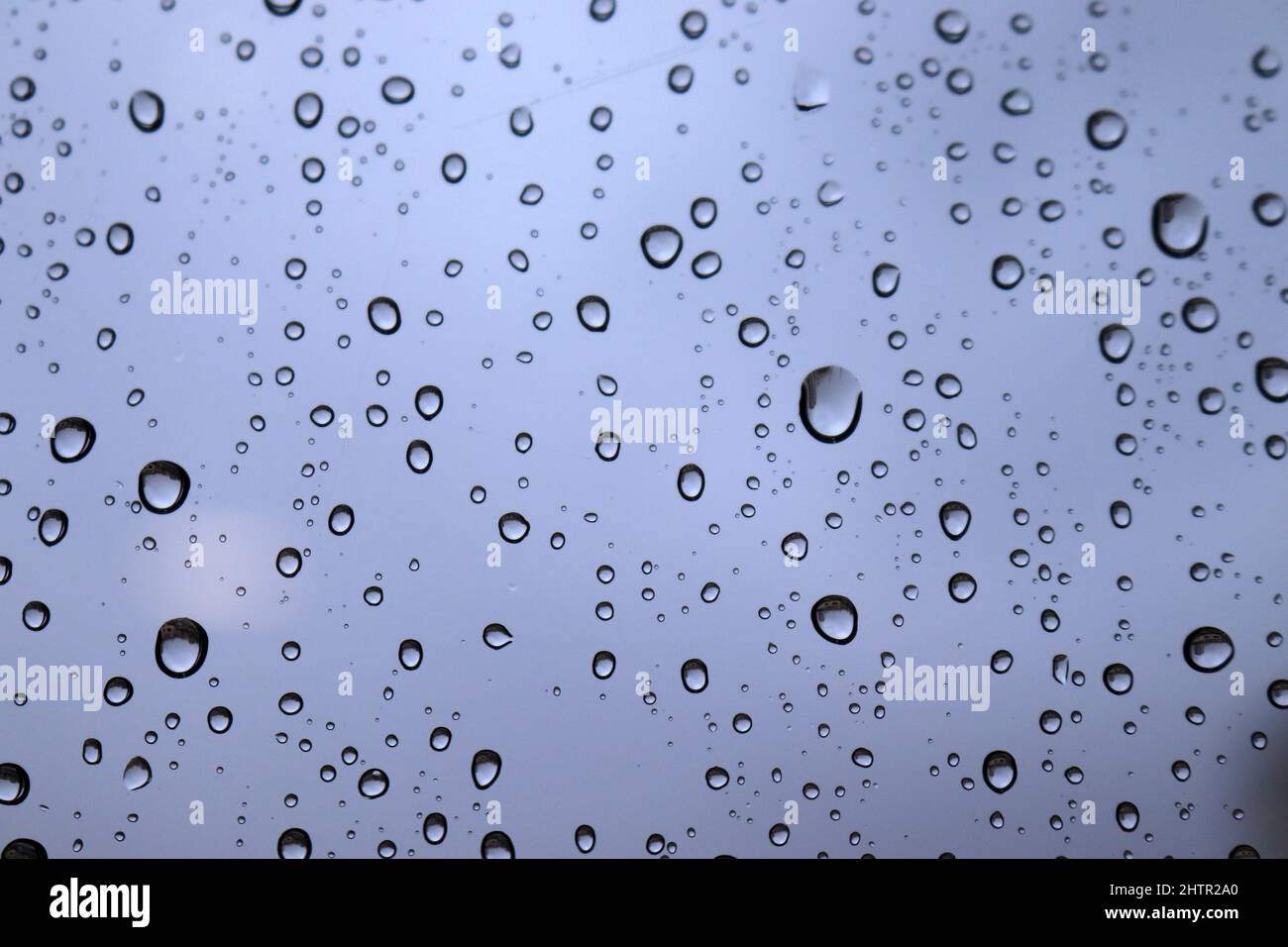 close up of water drops on the window Stock Photo - Alamy