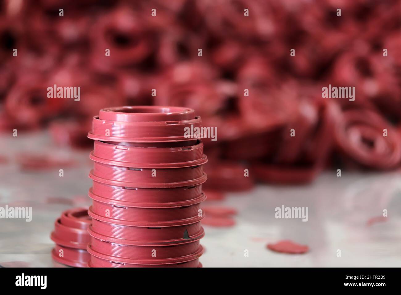 vehicle brake systems plastic parts manufacturing Stock Photo - Alamy