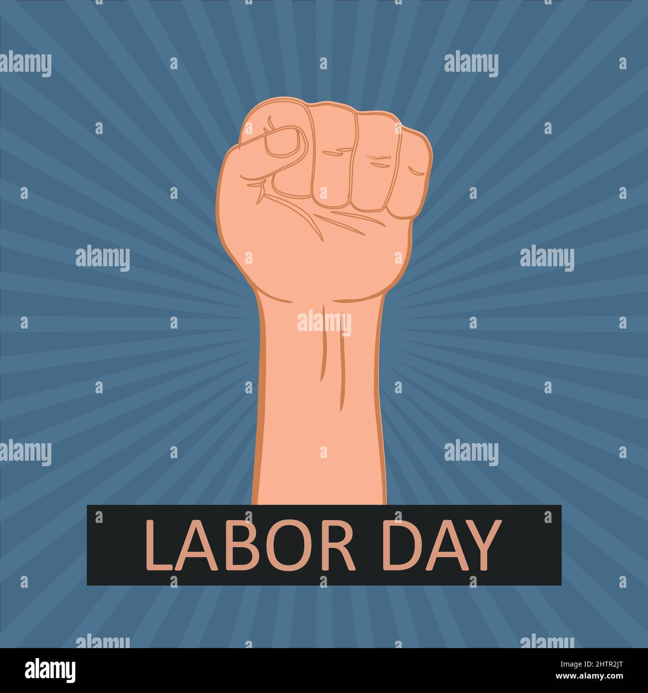 Hand drawn labor day background Vector Stock Vector Image & Art - Alamy