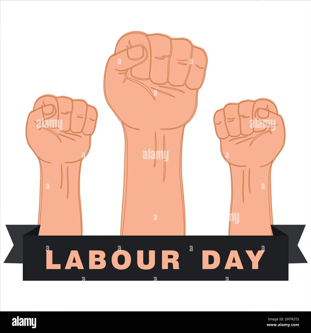 Hand drawn labor day background Vector Stock Vector Image & Art - Alamy