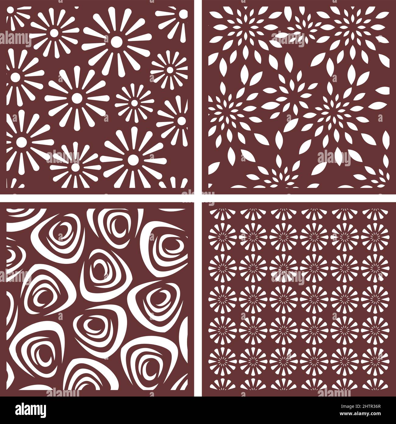 Jali Design for Graphic and Cnc Router Design, Laser Cutting Stock Vector Image & Art - Alamy