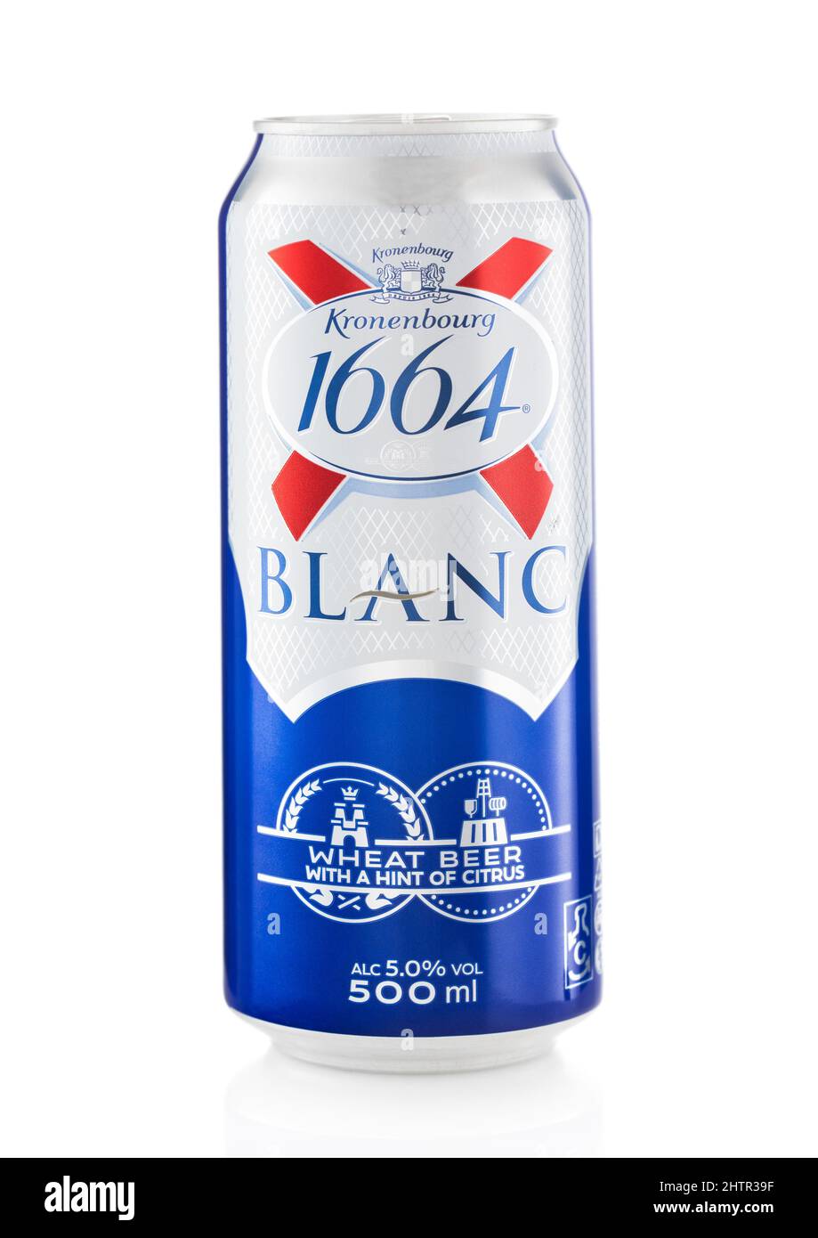 Kronenbourg 1664 label hi-res stock photography and images - Alamy