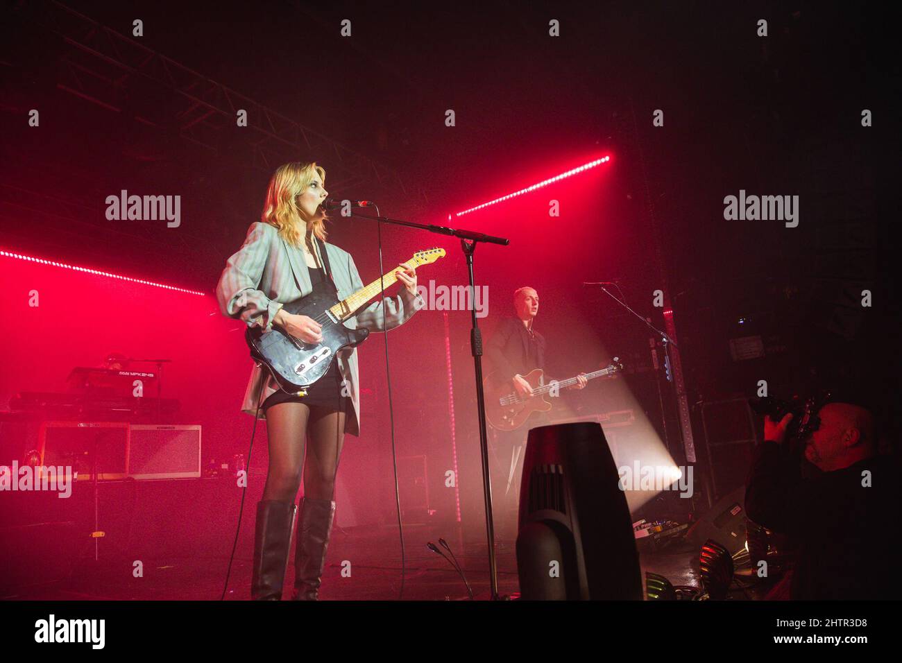 March 1, 2022: Ellie Rowsell, Joel Amey, Joff Oddie, and Theo Ellis of ...