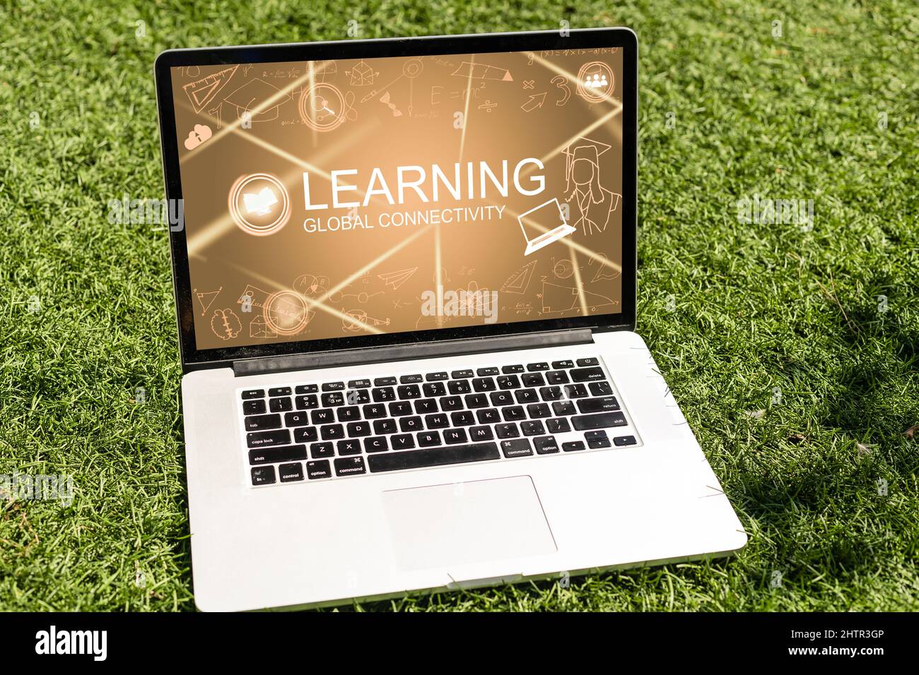 E-learning Education Internet Technology Webinar Online Courses concept ...