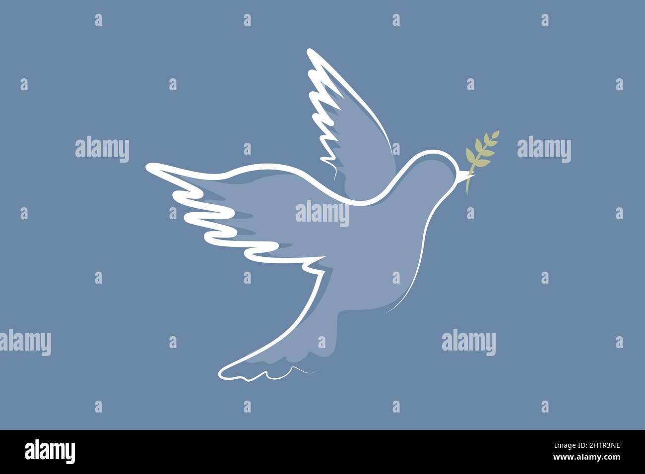 Hope no war white Stock Vector Images - Alamy