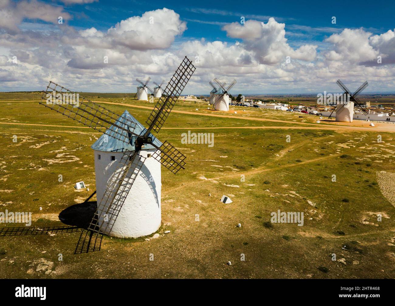 Cylindrical windmill hi-res stock photography and images - Alamy