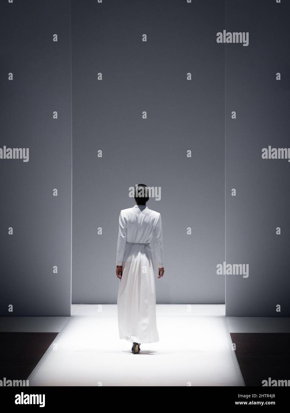 Fashion show, a catwalk event, runway show Stock Photo - Alamy