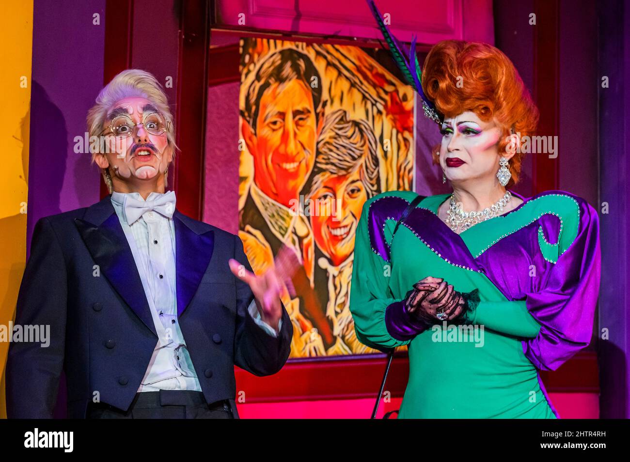 London, UK. 2nd Mar, 2022. Richard Energy and Anna Phylactic - RuPaul's ...