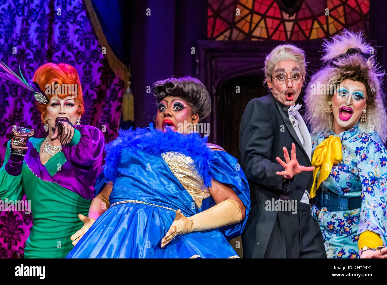 London, UK. 2nd Mar, 2022. Anna Phylactic, Vinegar Strokes, Richard ...